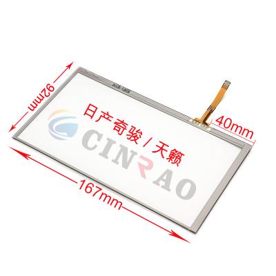 China 167*92MM LCD Digitizer Nissan X - Trail Teana Touch Screen For Car Replacement Parts for sale