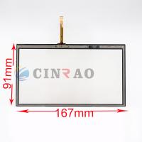 China ISO9001 Toyota 167*91mm TFT LCD Capacitive Touchscreen for sale
