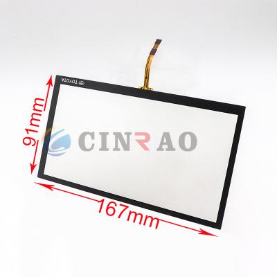 China 8- Pin Wire 167*91mm TFT Touch Screen for sale