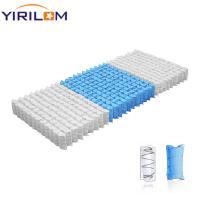 China 3 Zone Mattress Pocket Coils Unit Steel Wire Individual Pocket Spring for sale