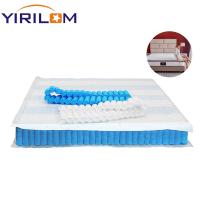 China High Carbon Steel Wire Compressed Packaging Mattress Pocket Spring Unit with Reinforced Edge Support for sale