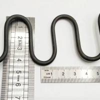 China Customized Size 3.6mm Steel Wire Black Paint Zigzag Spring for Sofa Furniture for sale