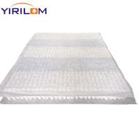 China High Carbon Steel Wire 5 Zones Customized Size Mattress Pocket Spring Unit for sale