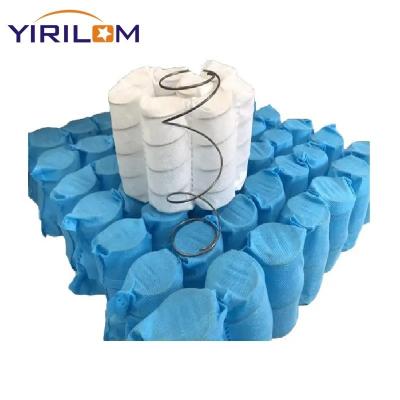 China High Carbon Steel Wire Pocket Spring for Sofa with Customized Size and Compressed and Rolled Packaging for sale