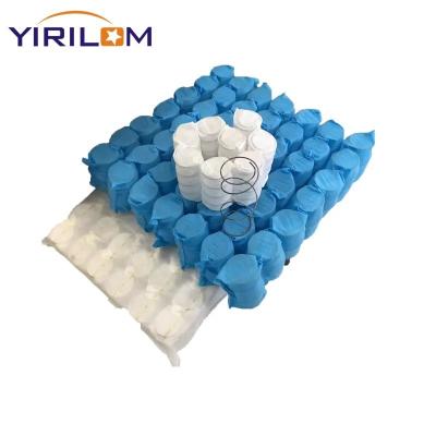 China Customized Size Sofa Pocket Spring Coil Unit with High Carbon Steel Wire and Independent Pocket Design for sale