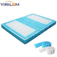 China High Carbon Steel Wire Mattress Pocket Spring Unit with Customized Zoning and High Temperature Heat Treatment for sale