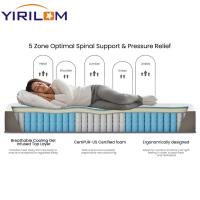 China Heated Pocket Spring Unit High Tensile Bed Mattress Pocket Spring for sale