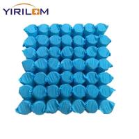 China Customized Blue 1.8mm Steel Sofa Cushions Pocket Spring Coil Unit for sale