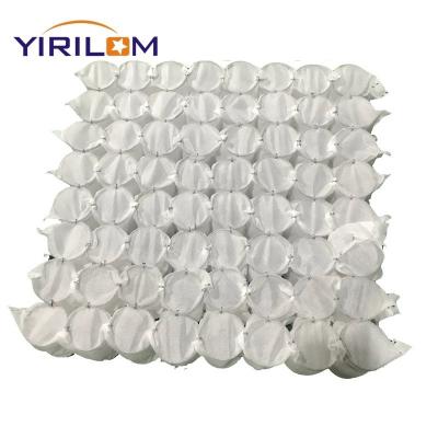 China 4-Inch Height Pocket Spring for Sofas with High Carbon Steel Wire and Customized Size Options for sale