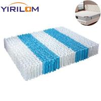 China Rolled Compressed 2.0mm Stainless Steel Zoned Pocket Spring Unit for Mattress Support for sale