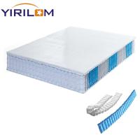 China Hot sale Roll Packed 5-Zone Pocket Coil Spring Mattress Pocket Spring for sale