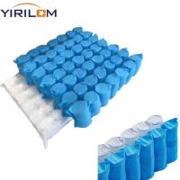 China Foshan Pocket Spring Factory 4'' Height Pocket Coil Spring For Sofa Seat Sofa Cushion for sale
