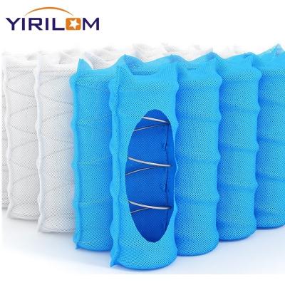 China High Carbon Steel Wire Mattress Pocket Spring Unit with Compressed And Rolled Packaging and Customizable Zones for sale