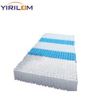 China Customize 1.8mm Double Size 1-3-5-7 Zone Pocket Spring Unit For Mattress for sale