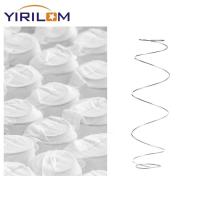 China 1.8mm Carbon Steel Wire Noiseless Breathable Pocket Spring for Sofa Coil Spring for sale