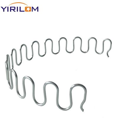 China Customized Sofa Zig Zag Spring Rolling Zigzag Spring 3.0 3.8mm Resortes Serpientes Steel Inner Roll Springs for sale