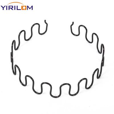 China High Carbon Steel Customizable Size Zigzag Spring with Electroplating Coating for Sofa and Furniture for sale