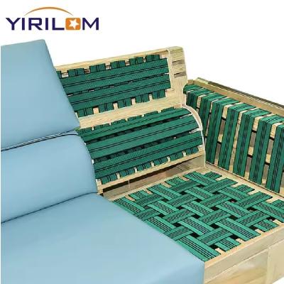 China High Elasticity Sofa Elastic Webbing with 50% Stretch and Customizable Color for Furniture Upholstery for sale