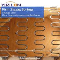 China High Carbon Steel Wire Sofa Zigzag Spring with Anti-Rust Coating and Customized Size for Upholstery Furniture for sale
