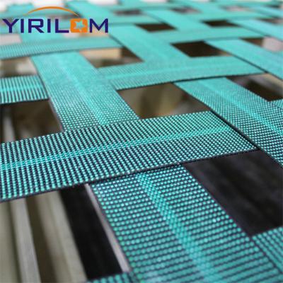 China Upholstery Webbing Straps For Bed & Sofa Chair Seat Elastic PE Plastic Rubber Polypropylene Furniture Webbing Weaving Technique for sale