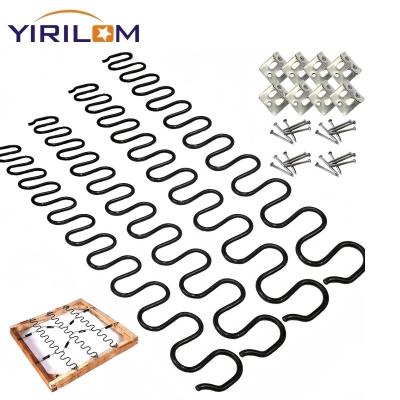 China High Carbon Steel Wire Sofa Zigzag Spring with Anti-Rust Coating and Customized Size for Upholstery Furniture for sale