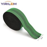 China Customizable Heavy Duty Sofa Elastic Webbing with Polypropylene Rubber Material 1.5mm Thickness and 50% Stretch for Furniture Repair for sale