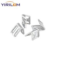 China OEM Quality 5 Holes Zinc Coated Half Plastic Covered Spring Clip for Sofa Furniture for sale