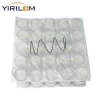 China 18*18 Inches High Carbon Steel With 80gsm Fabric Pocket Spring Unit For Sofa Seating for sale