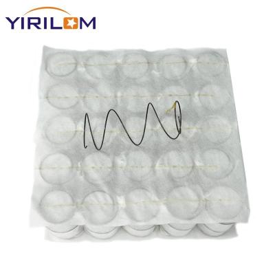 China 18*18 Inches High Carbon Steel With 80gsm Fabric Pocket Spring Unit For Sofa Seating for sale