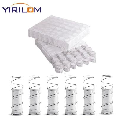 China High Carbon Steel Wire With 1.8-2.3 Mm Diameter Pocket Coil Spring Unit For Sofa Furniture Cushions for sale
