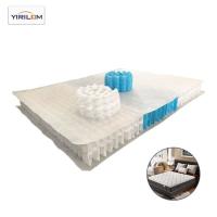 China Customized 3/5/7 Zoned Partition Support Pocket Coil Springs For Furniture Mattress for sale
