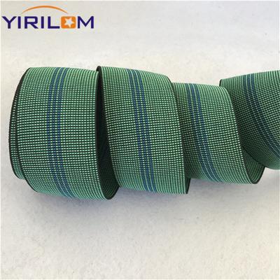 China 5.0cm Width High Tenacity UV Resistant Elastic Rubber Webbing for Sofa and Furniture Upholstery for sale