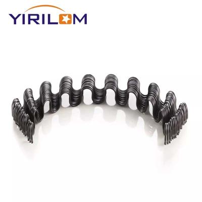 China Customized Length High Carbon Steel Wire Zigzag Spring with Electroplating Surface Treatment for Sofa Seating for sale