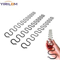 China Customized Length High Carbon Steel Wire Zigzag Spring with Electroplating Surface Treatment for Sofa Seating for sale