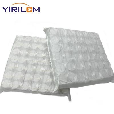 China Compressed And Rolled Sofa Pocket Spring For Sofa Cushion With High Carbon Steel Wire And Woven Fabric for sale