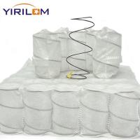 China Compressed And Rolled Sofa Pocket Spring For Sofa Cushion With High Carbon Steel Wire And Woven Fabric for sale