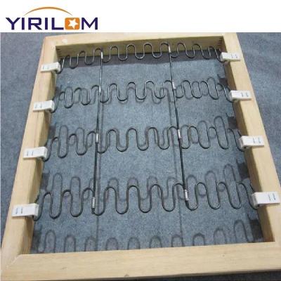 China Black Paint S Shaped 3.0mm Zigzag Spring For Mattress And Sofa Support for sale