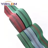 China Polypropylene Rubber Sofa Webbing with 50% Elongation and Customizable Length for Furniture Support for sale