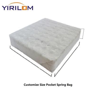 China Customized Size Pocket Sofa Cushion Spring Seat Independent Pocket Coil Spring for sale