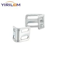 China 4 Holes Zinc Coated Half Plastic Covered Spring Clip for Sofa Furniture Hardware for sale