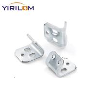 China 5 Holes Zinc Coated Half Plastic Covered Spring Clip for Sofa Furniture Sinuous Springs for sale