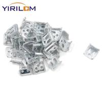 China 5 Holes Zinc Coated Half Plastic Covered Spring Clip for Sofa Furniture Sinuous Springs for sale