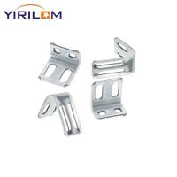 China 4-Hole Sofa Spring Clip Half Plastic Covered Zinc Coated Furniture Fastener for Sofa Hardware for sale