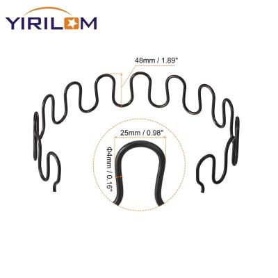 China 10mm Loop Width High Carbon Steel Wire Zigzag Spring for Sofa Easy to Install for sale