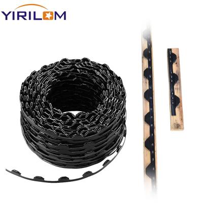 China Durable Sofa Plastic Fixing Clip Strip 200m/roll with Nylon and PP Material for 10cm,12cm,15cm Knot Distance for sale