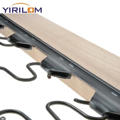 China Durable 10cm Knot Distance 200m Length Nylon Reinforced Plastic Clip Strip for Sofa Zigzag Spring Fastener for sale