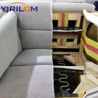 China 200m Per Roll Nylon PP Plastic Clip Strip for Sofa Zigzag Spring with 10cm 12cm 15cm Knot Distance for sale