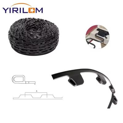 China Sofa Spring Clip Plastic Clip Strip for Zigzag Spring 200m/Roll Length 80kg Tensile Strength Easy To Install for sale