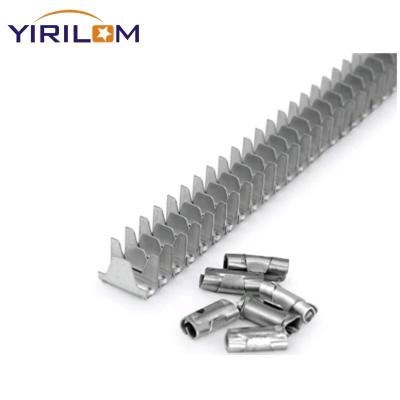 China Galvanized Zinc M66 Clip Staples with 22mm Crown and 6000pcs/cnt Packing for Mattress and Sofa Springs for sale