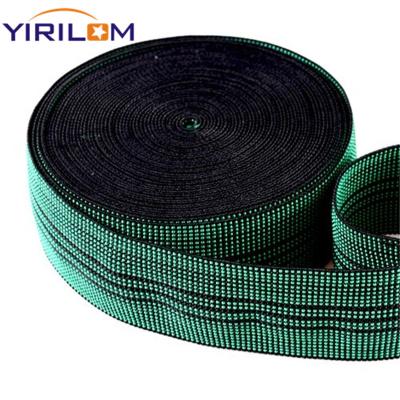 China High Elasticity Sofa Webbing with 500 lbs Weight Capacity and Customized Size for Furniture Support for sale